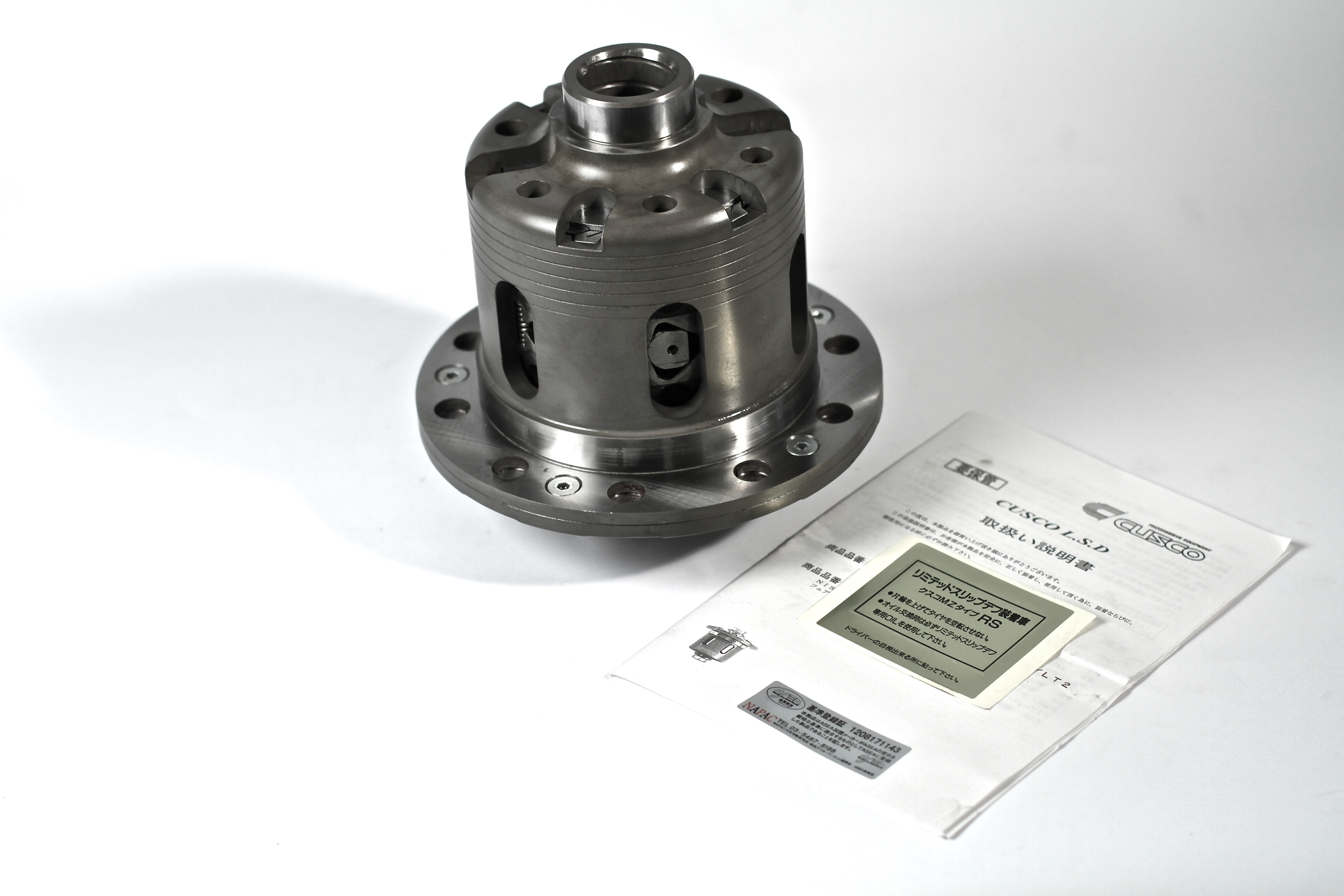 Cusco RS Type LSD for Mitsubishi Evo 1,2,3 imported and distributed by Hanshin-Imports Sàrl